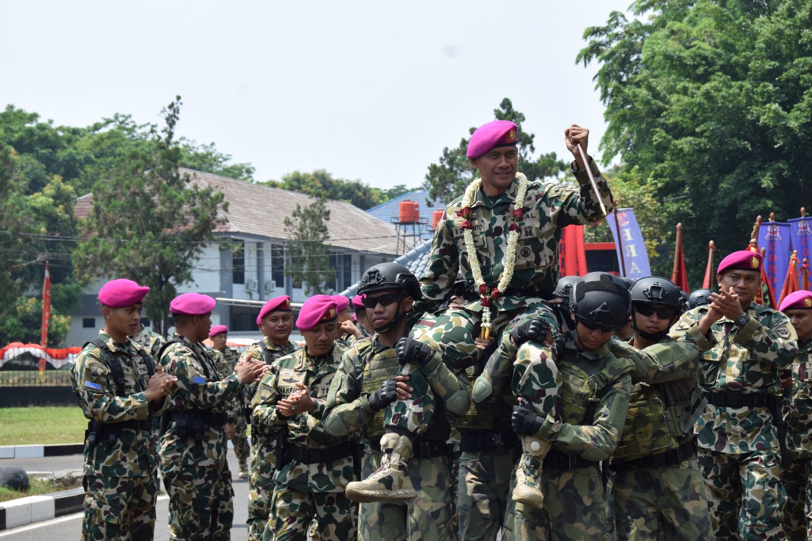 Upacara Tradisi Pisah Sambut Danbrigif 1 Marinir - KoranProgresif