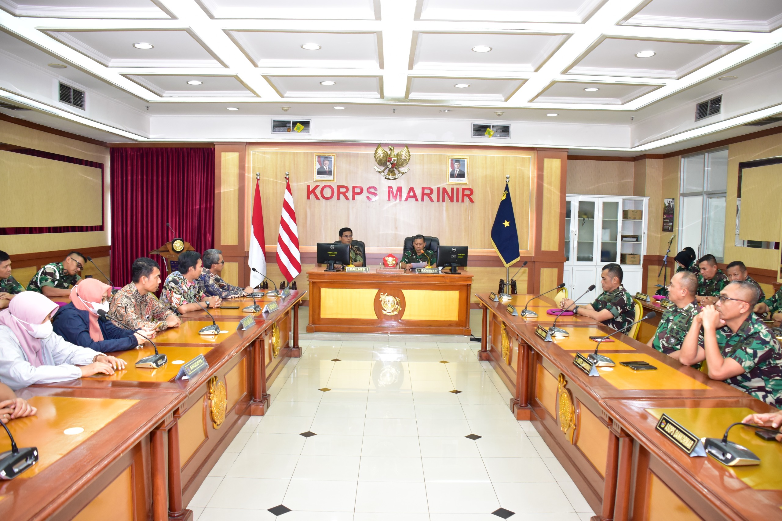 PENUTUPAN PEMERIKSAAN TIM BPK RI DI KORPS MARINIR - KoranProgresif