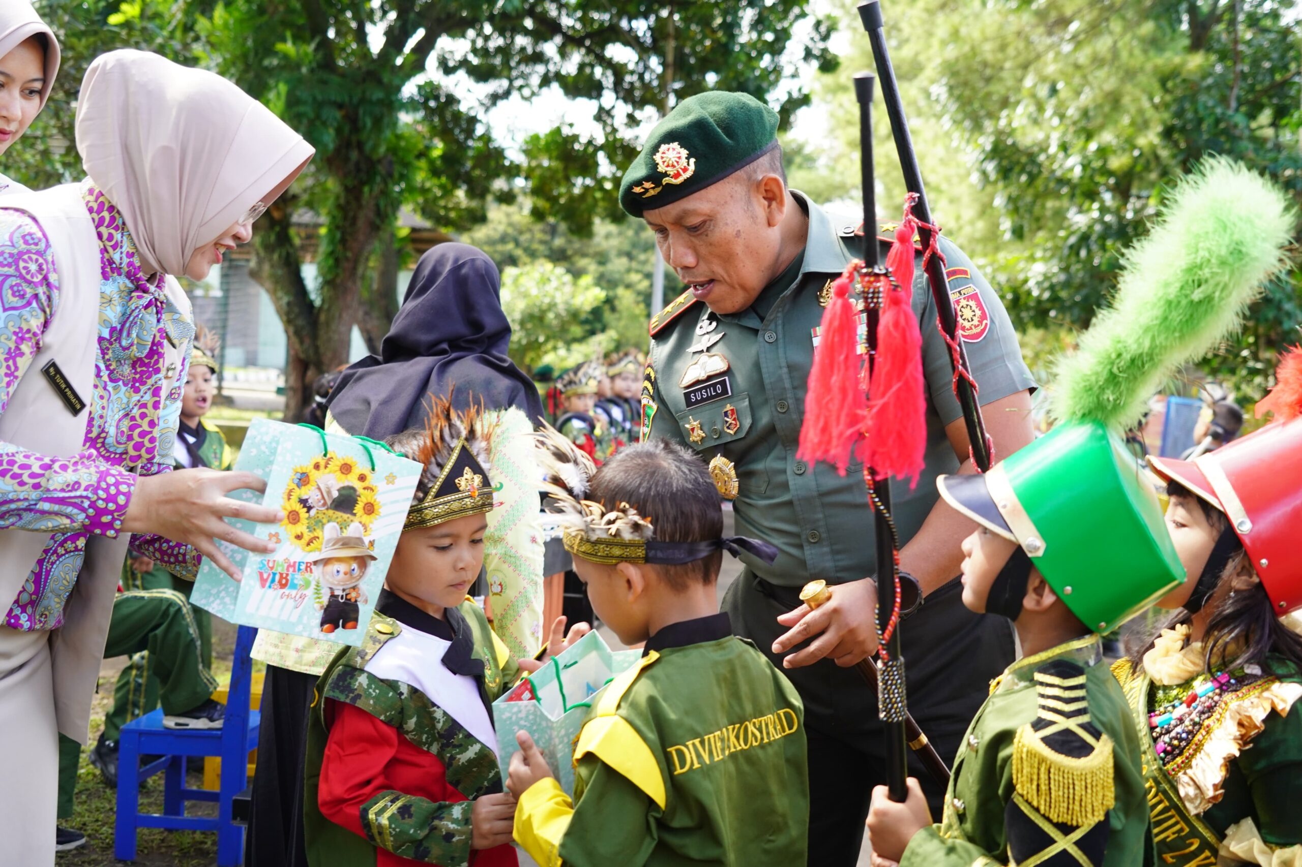 Groundbreaking Pembangunan Sekolah PAUD di Madivif 2 Kostrad ...