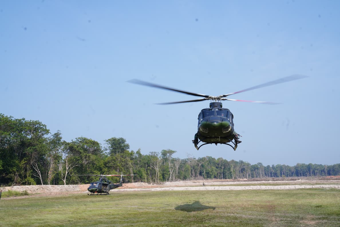 Prajurit TNI Asah Kemampuan Mobil Udara dalam Super Garuda Shield 2025 ...